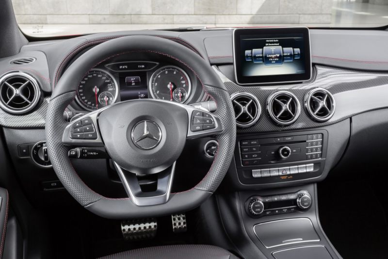 Mercedes-Benz B-class technical specifications and fuel economy
